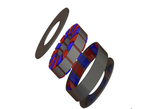 RADAX Motor FEA: High Torque vs Axial Force Trade-Off